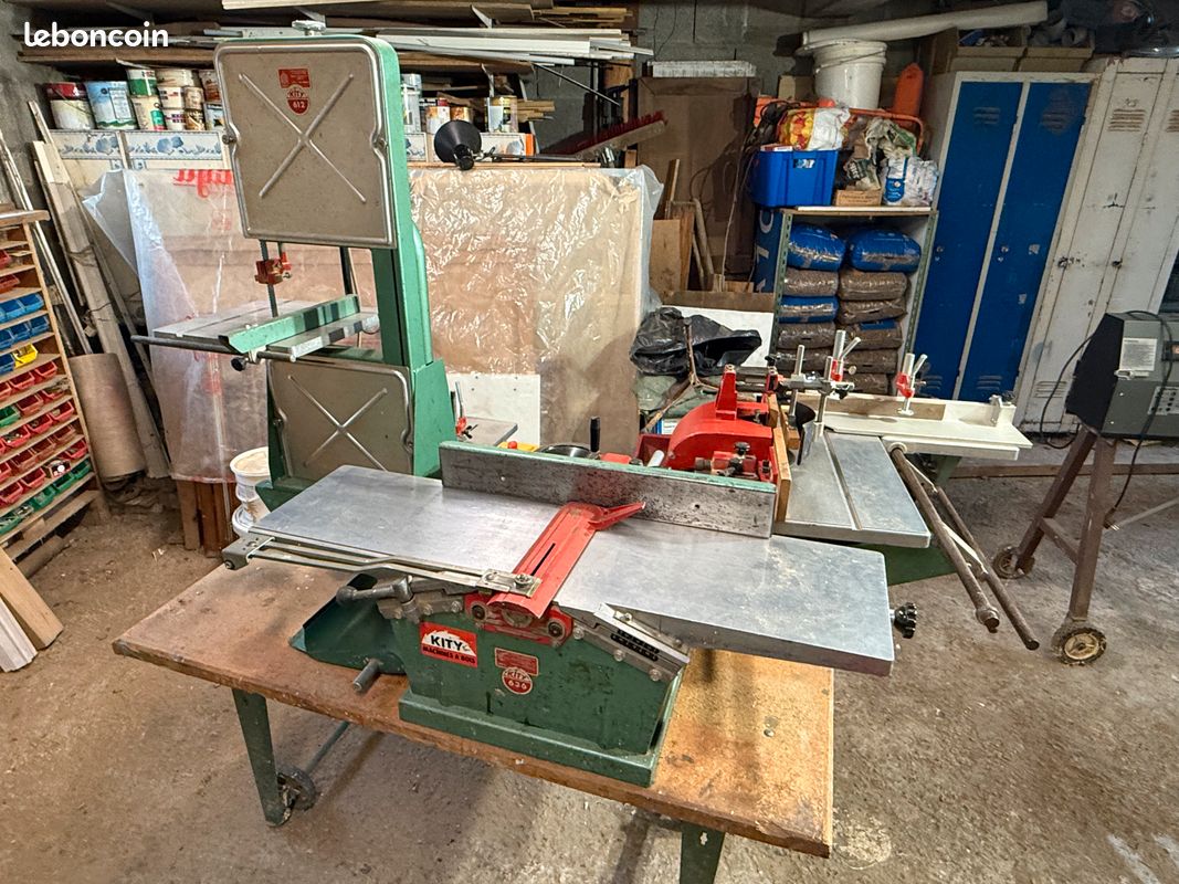Ensemble de machines à bois Kity - Bricolage