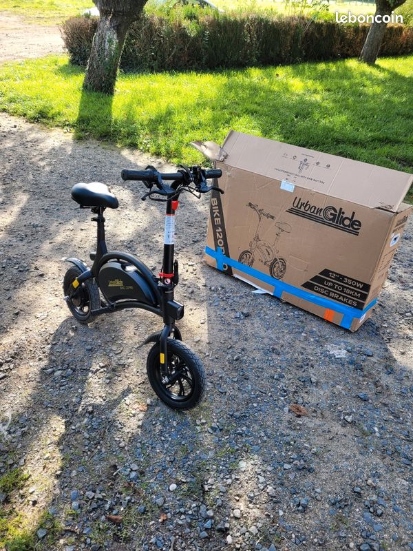 Draisienne électrique - URBANGLIDE - BIKE 120S - 350 W - 12'' - Adulte - Pliable - neuf - Sport ...