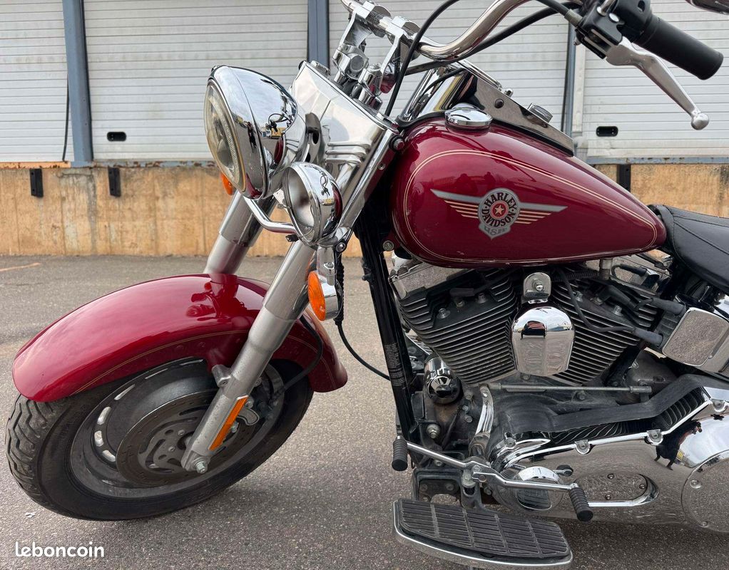 Harley-Davidson Softail Fat Boy 1450 Unicolore injection 2004 - Motos