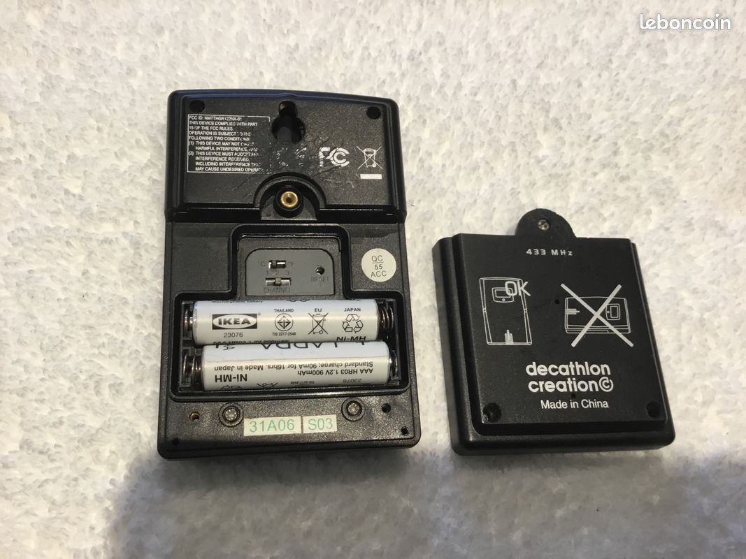 Sonde capteur meteo geonaute / decathlon par oregon scientific 3 canaux ...