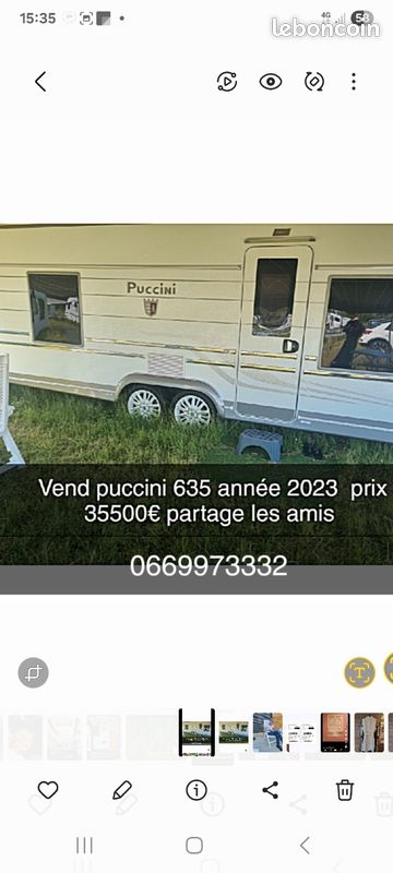 Caravane puccini 635 - Caravaning