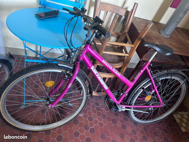 Vélo VTC rose femme - Vélos