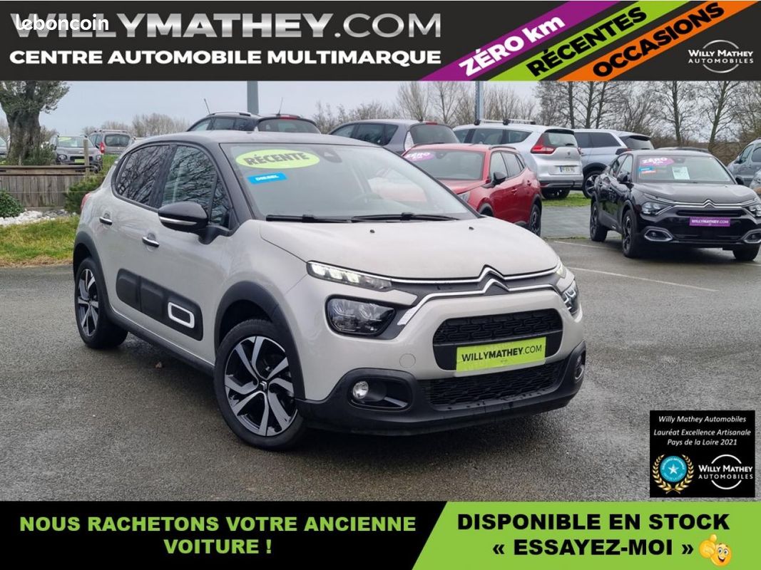 Citroen c3 bluehdi 100 shine - Voitures