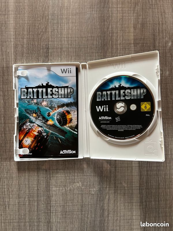 Jeu Battleship sur console Nintendo Wii - Jeux vidéo