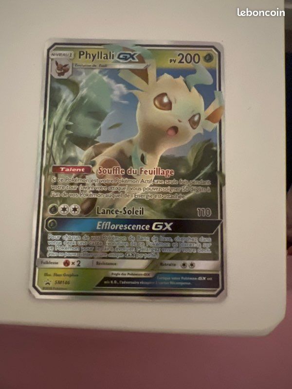 Carte Pokémon Phylali GX 2018 rare prix négociable - Collection