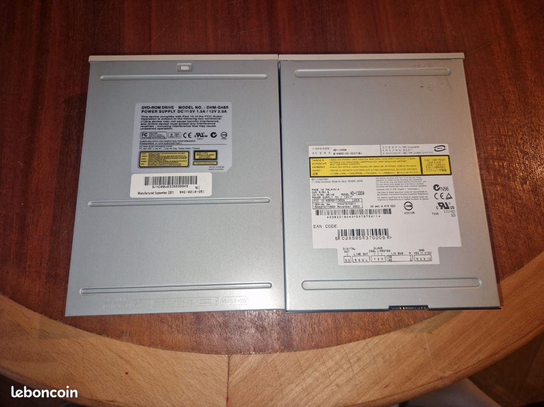 Lecteurs X2 PC N1 CD DVD RW - Accessoires informatique