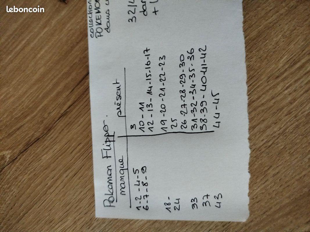 Pokémon Flippo évolution + Classeur - Collection