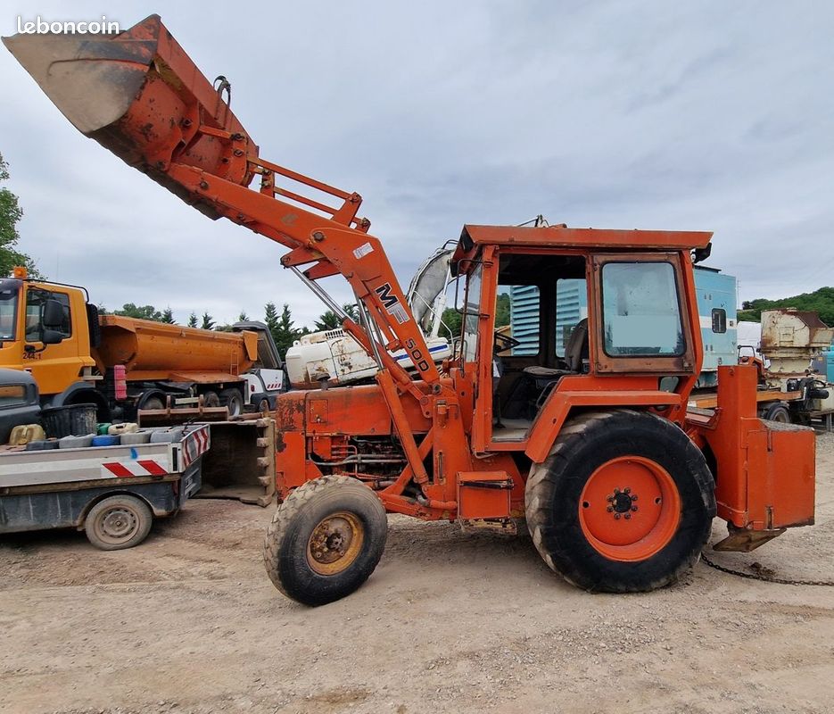 Massey Ferguson MF 50 D 2RM - BTP - Chantier gros-oeuvre