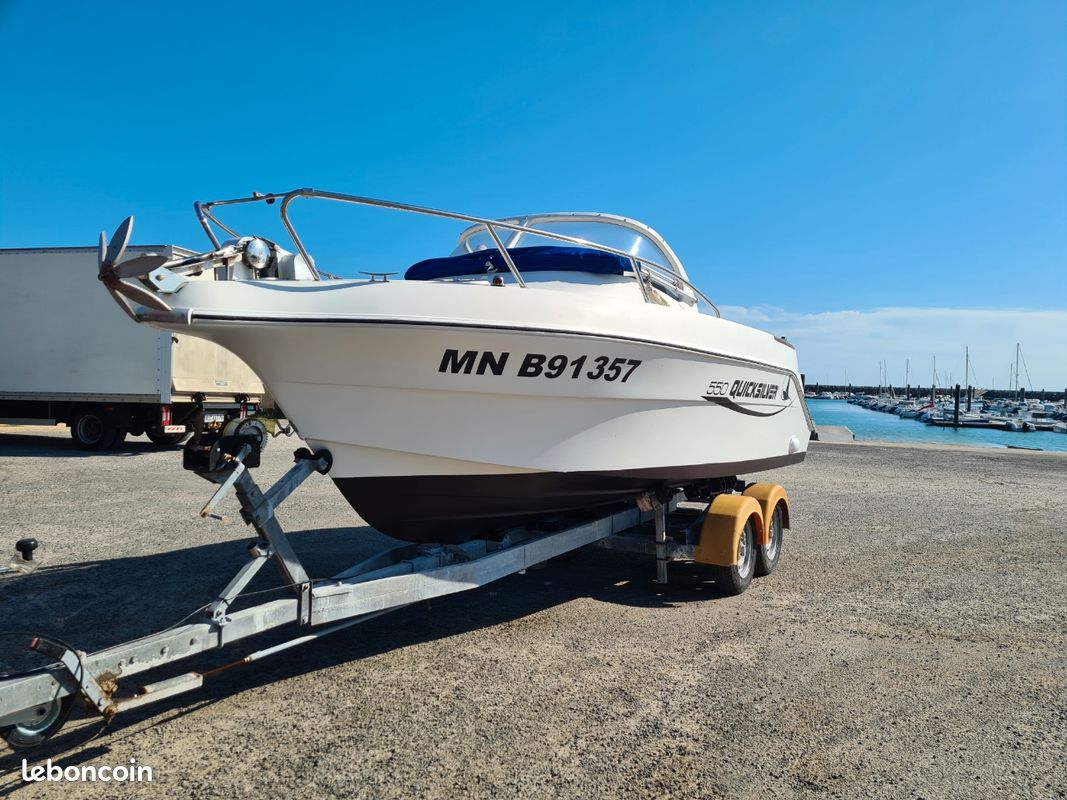 Quicksilver commander 550 + remorque - Nautisme