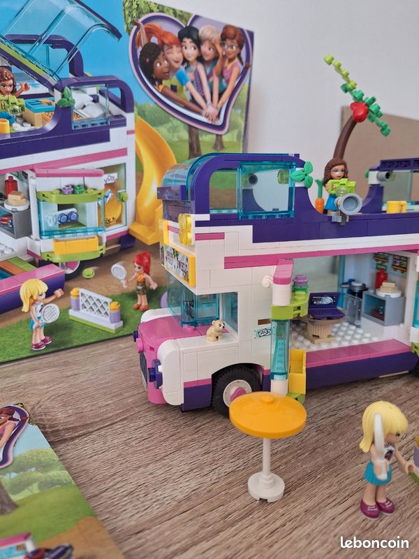 Lego Friends 41395 le bus de l'amitié - Jeux & Jouets