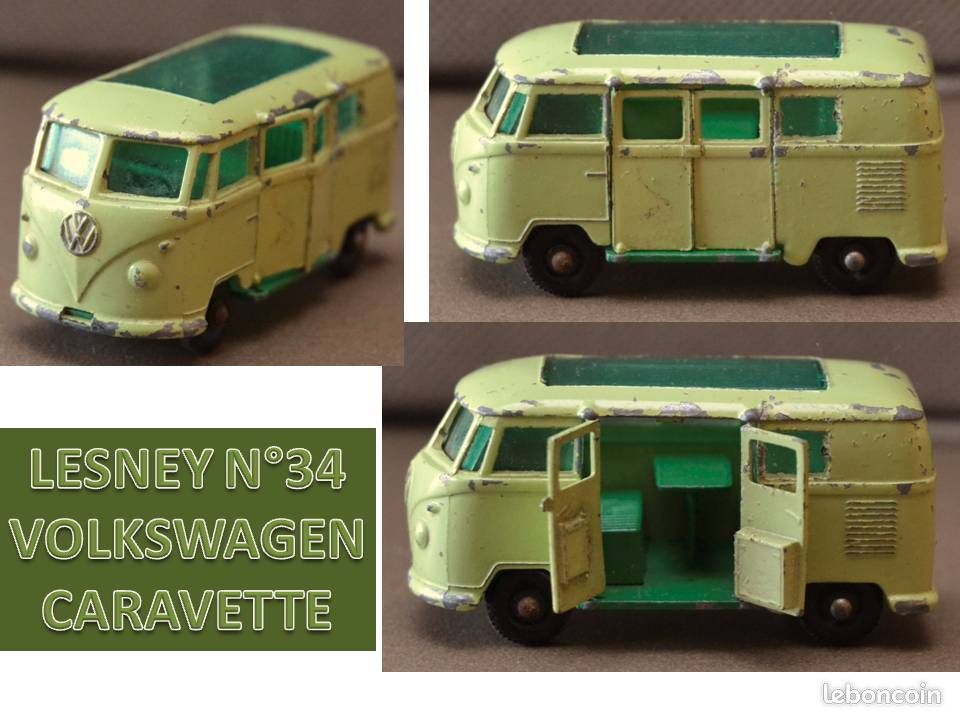 LESNEY: VOLKSWAGEN CARAVETTE - rare - n°34 –jo - Collection