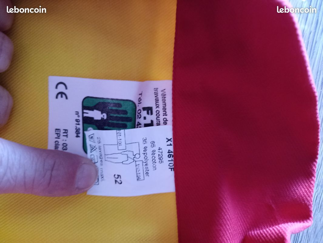 Veste de chantier T52 - Bricolage