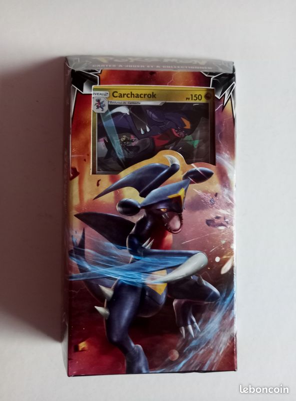 DECK STARTER PACK POKÉMON CARCHACROK - SOLEIL et LUNE ULTRA PRISME ...