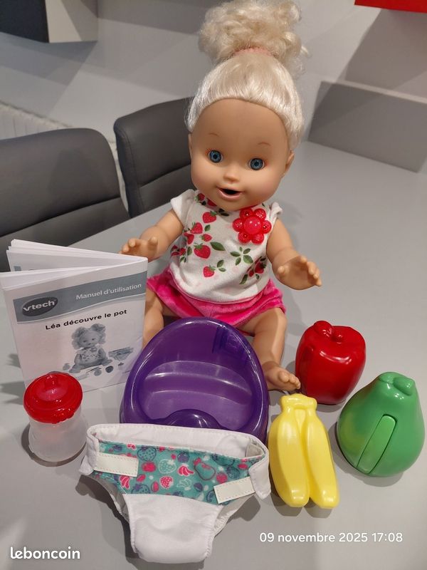 Poupée Léa découvre le pot - Poupée Intéractive - VTECH - Jeux & Jouets