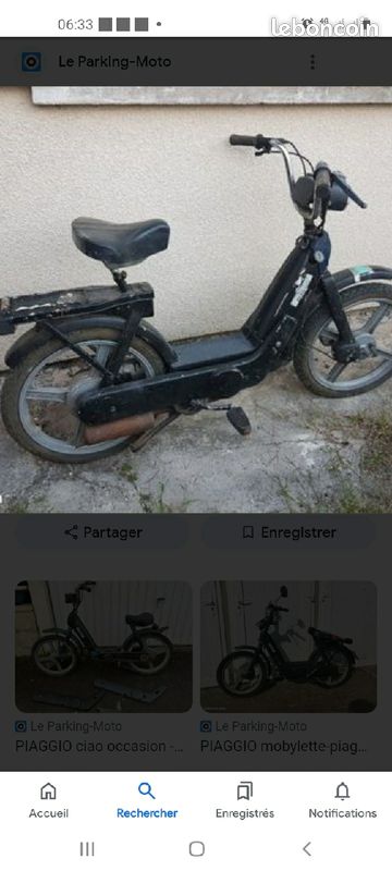 Ciao piaggio, vespa mobylette complete - Motos