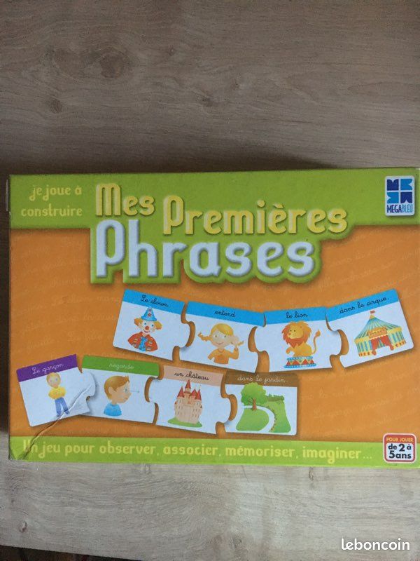 Jeu mes premières phrases - Jeux & Jouets