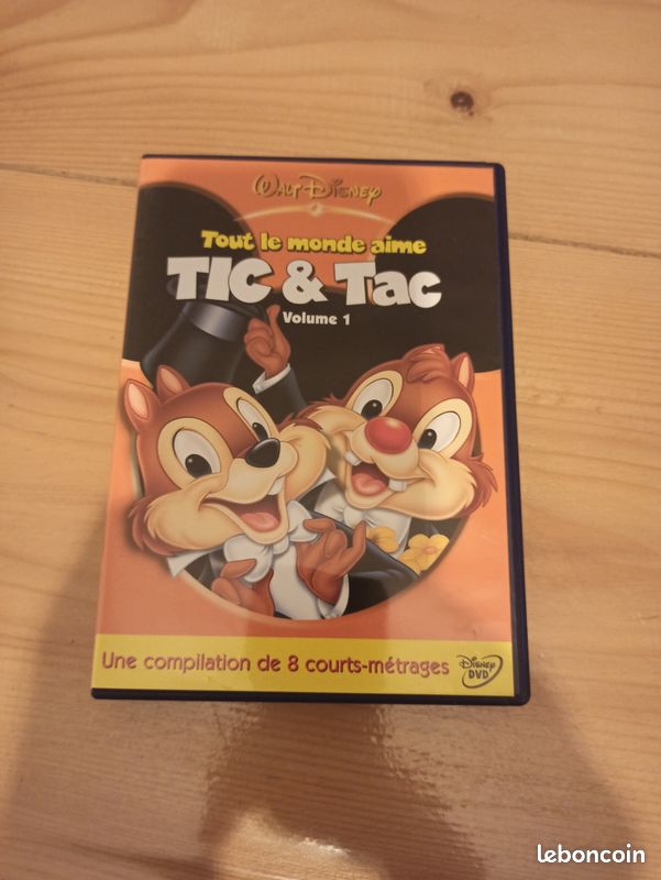 DVD Disney tic et tac "8 courts métrages" - DVD - Films
