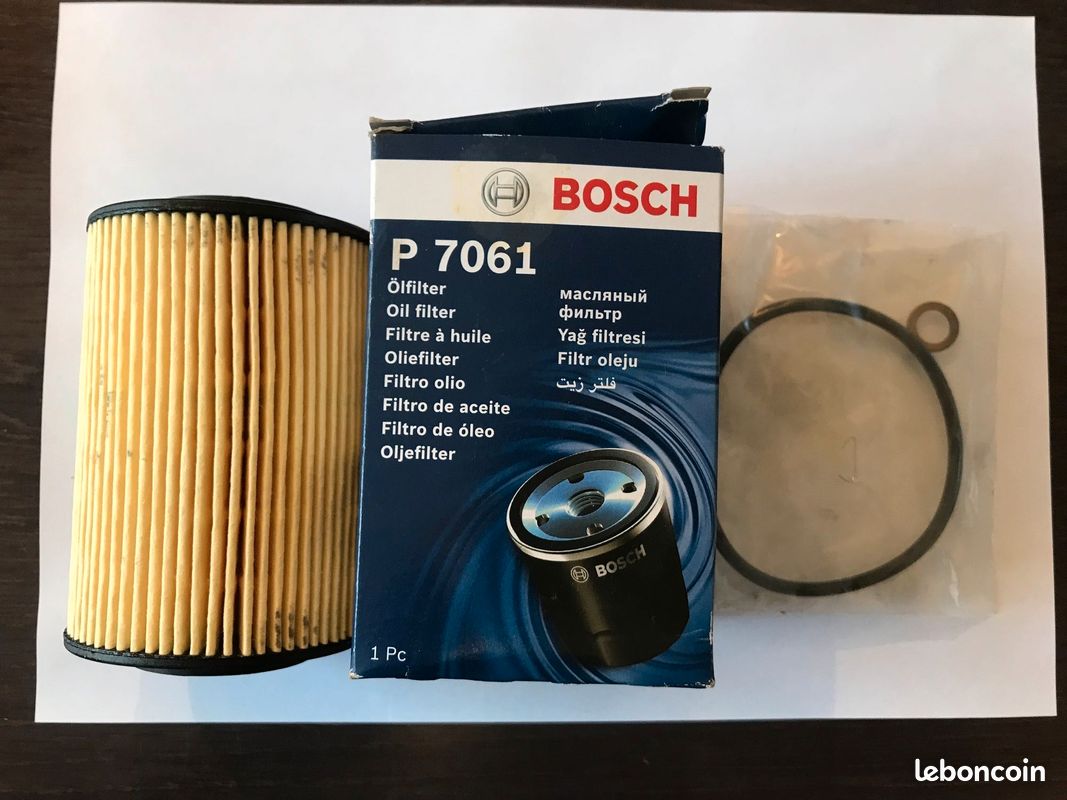 FILTRE A HUILE BOSCH P7061 HYUNDAI KIA 72x33x110mm NEUF - Équipement auto