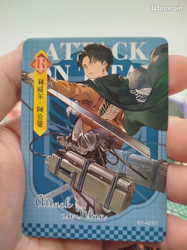 Lots cartes Shingeki No Kyojin, l'attaque des titans - Collection