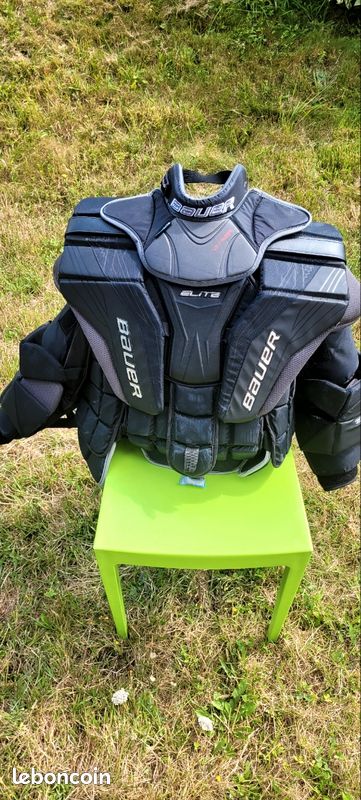 Plastron Gardien et protège cou Bauer - Sport & Plein air