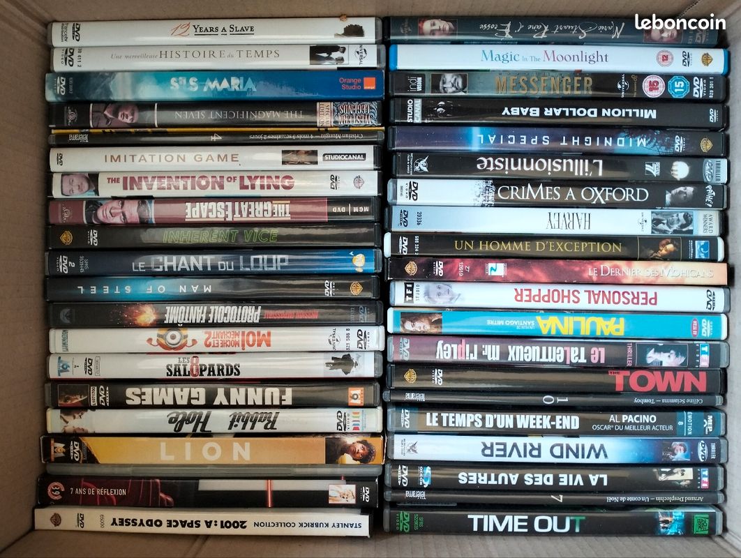 Je vends ma collection de DVD - DVD - Films