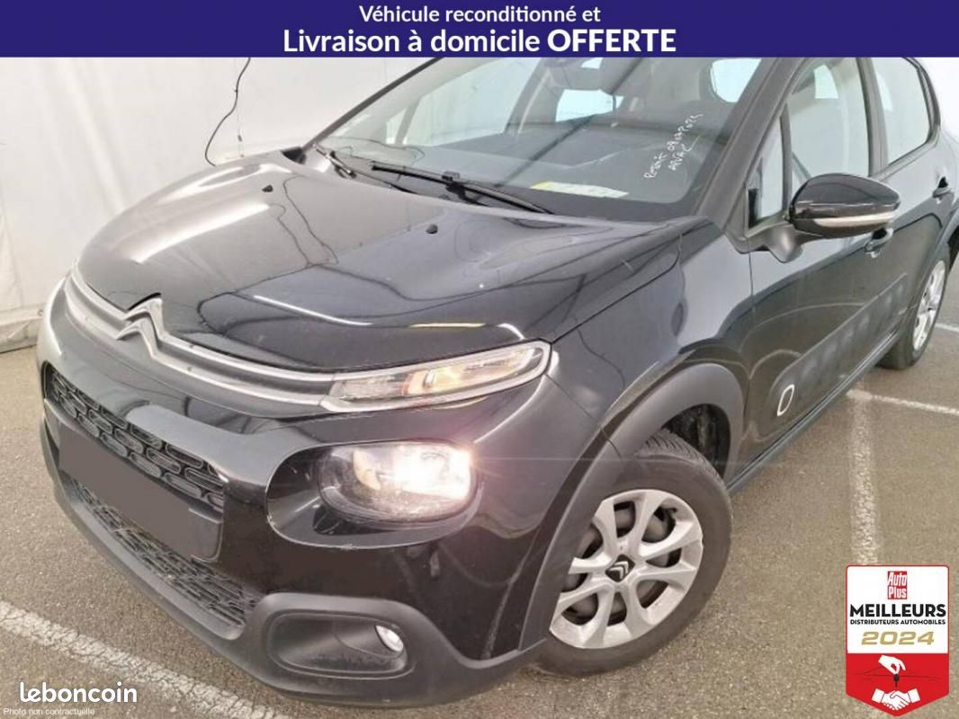 Citroën C3 Société Pure Tech 82 Feel Nav +PDC AR - Utilitaires