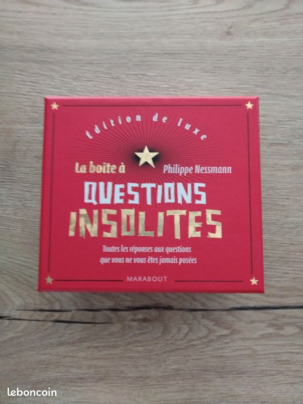 Jeu de société Questions insolites - Jeux & Jouets