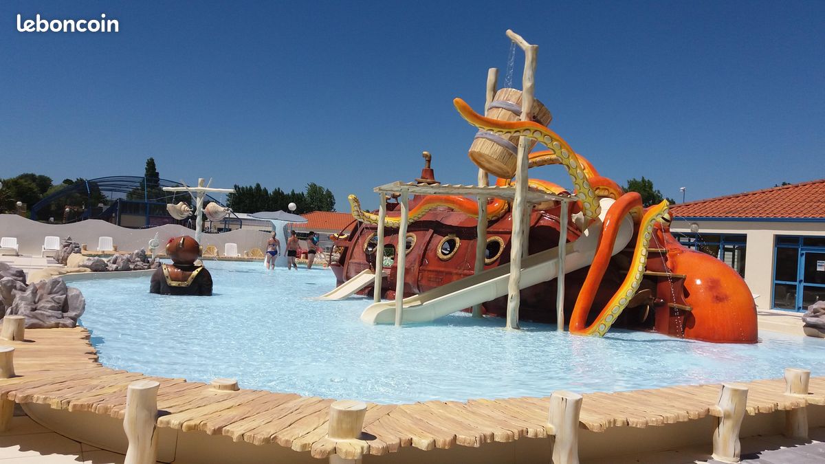 Chalet pour 6 pers sur camping à St Jean de Monts - Locations saisonnières