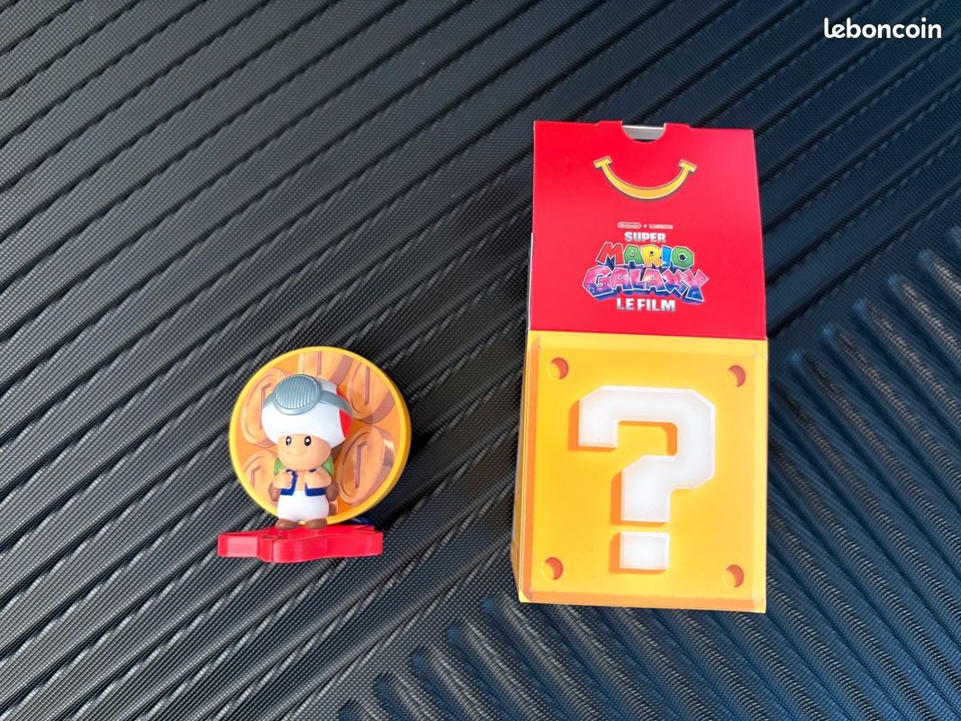 Vends Figurine "Toad" N°4 McDo X Super Mario Galaxy COLLECTOR 2026 ...