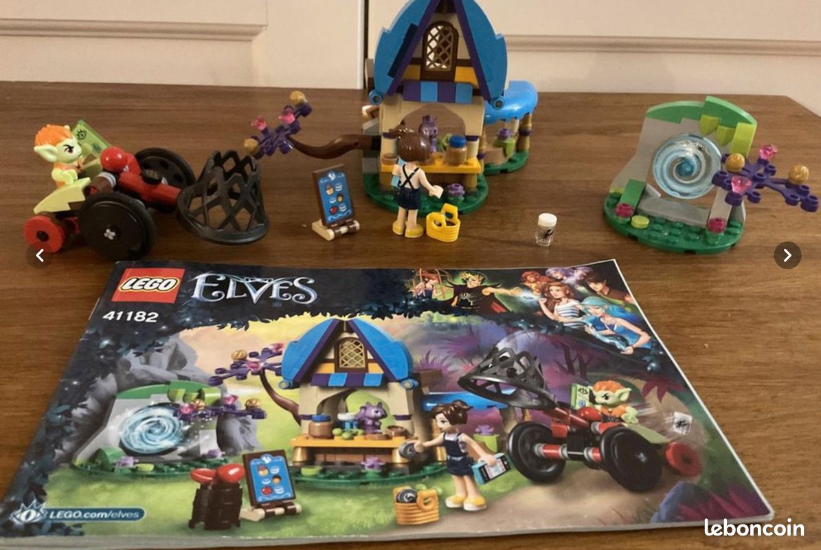 La capture de Sophie - Lego Elves - 41182 - lot complet - Jeux & Jouets