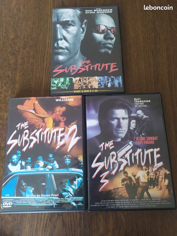 3 DVD The Substitute - DVD - Films