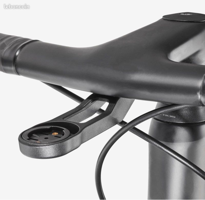 Support compteur GPS velo pour cintre combo potence intégrée Garmin ...