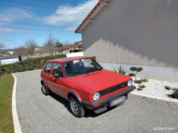 Golf gti 1800 d'occasion - Voitures - leboncoin