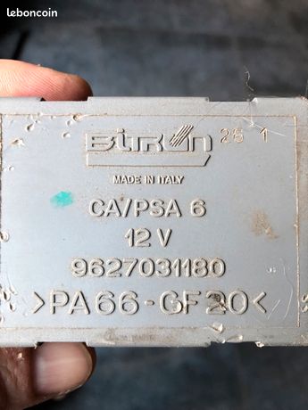 Pièces détachées auto d’occasion et équipements auto « boitier bitron ...