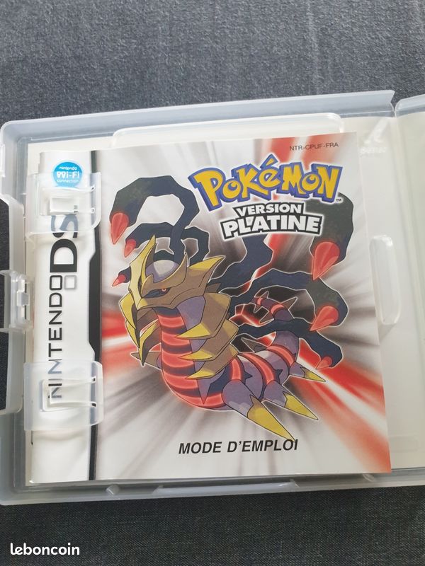 Jeux Nintendo DS Pokémon version Platine - Consoles