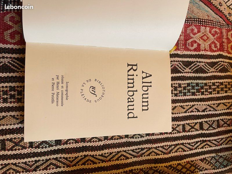 Album Arthur Rimbaud - Livres