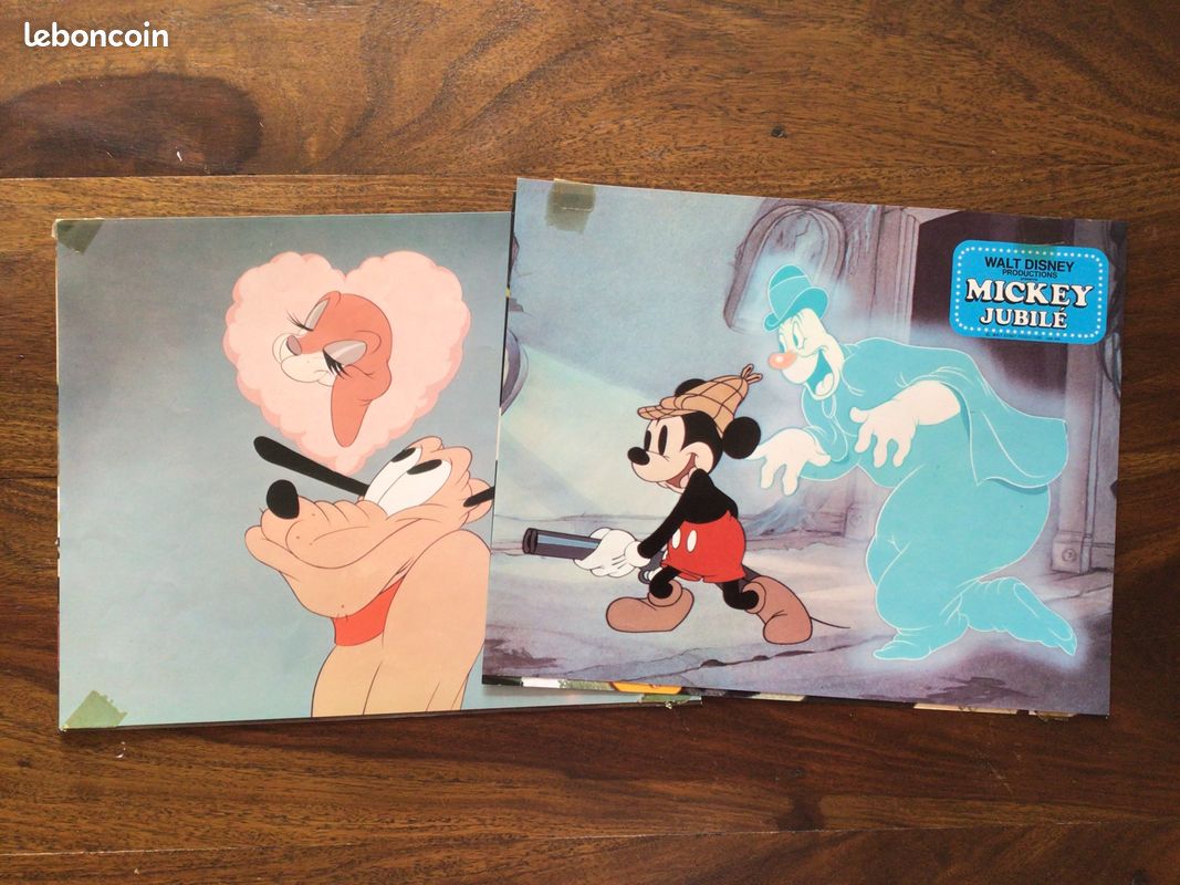 Mickey Jubilé, jeu de 7 photos d'exploitation de cinéma Walt Disney ...
