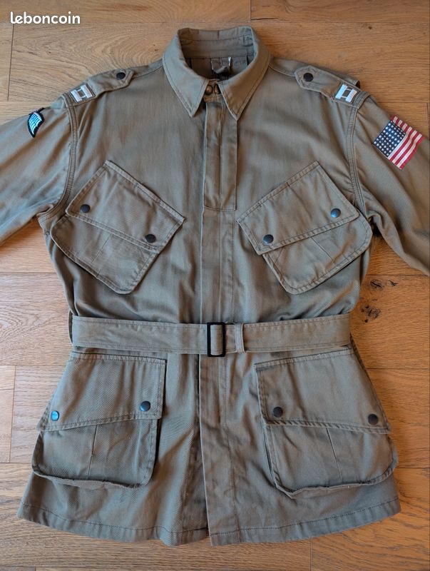 Veste M-42 parachutiste d'officier Jedburgh - WW2 - Collection