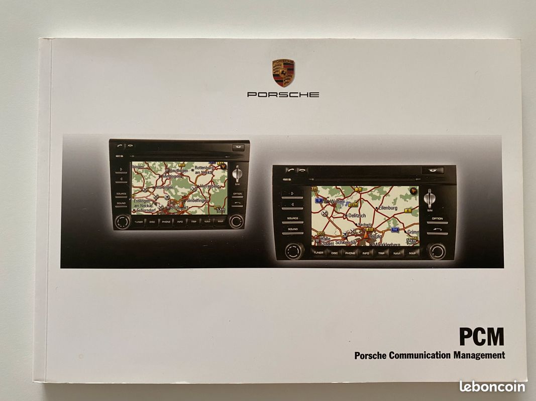 Manuel Porsche PCM 3.0 allemand - Équipement auto