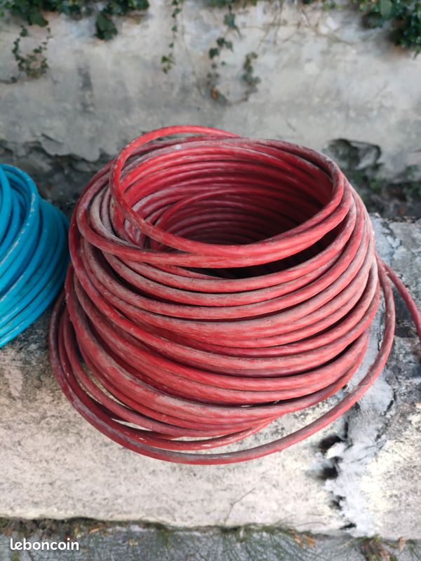 Fil electrique 16 mm2 - BTP - Chantier gros-oeuvre