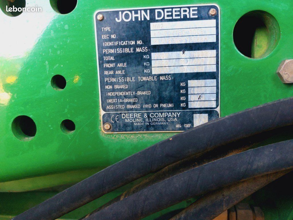 John Deere 6830 Premium - Autpowr - TLS - HCS - Tracteurs