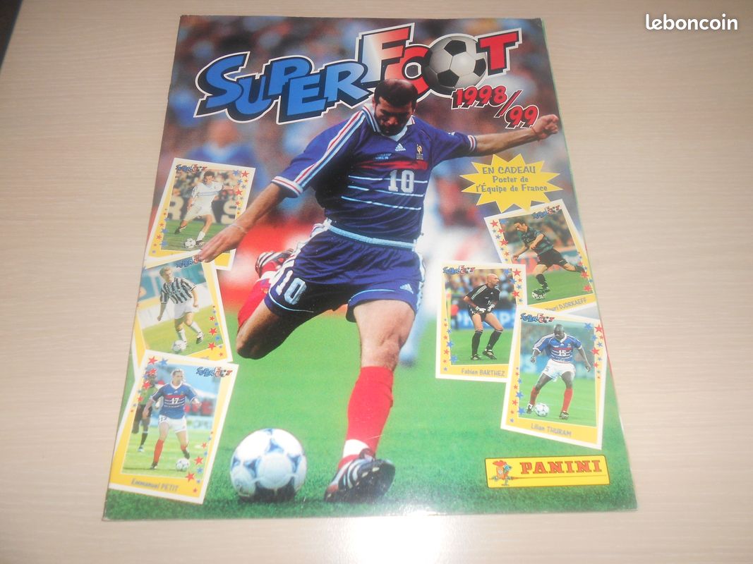Panini ,super foot 1998/1999,foot 1999; super foot 2004 - Collection