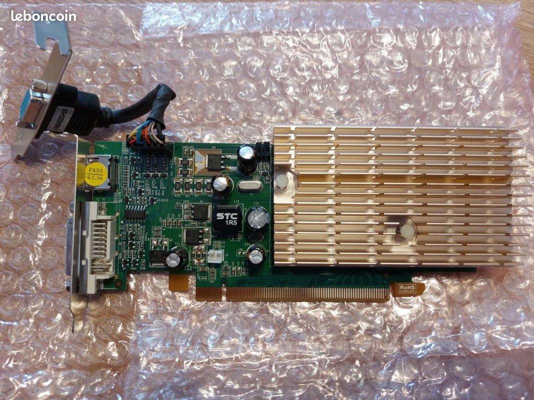 Fanless GeForce 8400 GS pour ordinateur PC - Accessoires informatique