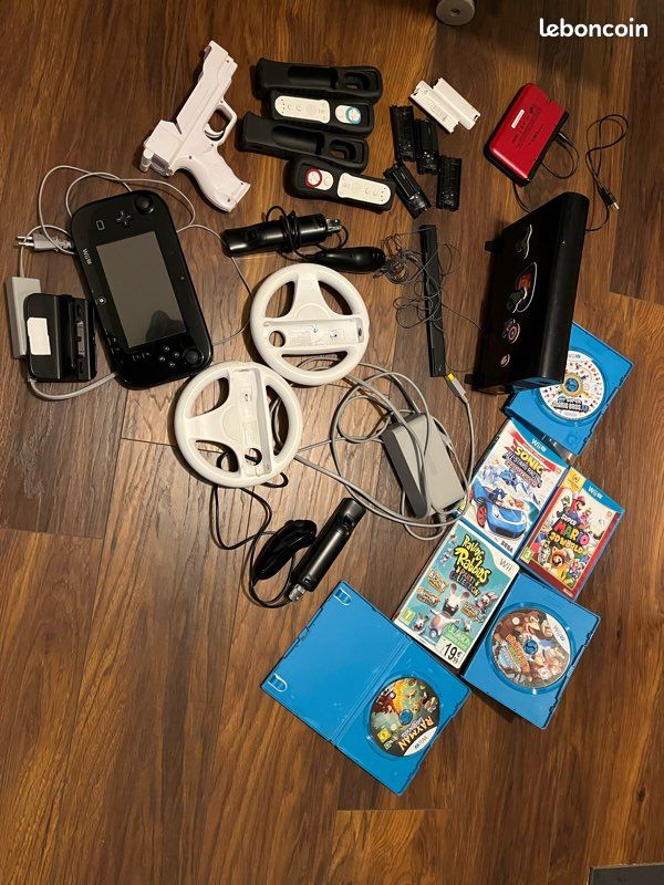 Vends Wii U + 3DS XL + PS3 + jeux vidéos - Consoles