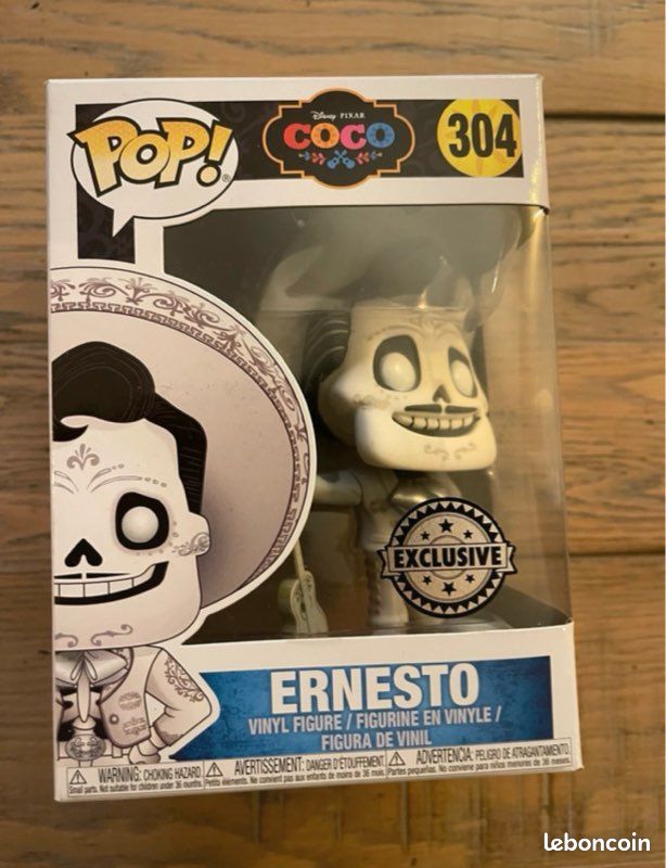 Pop Funko Disney Pixar Coco Ernesto n 304 - Jeux & Jouets