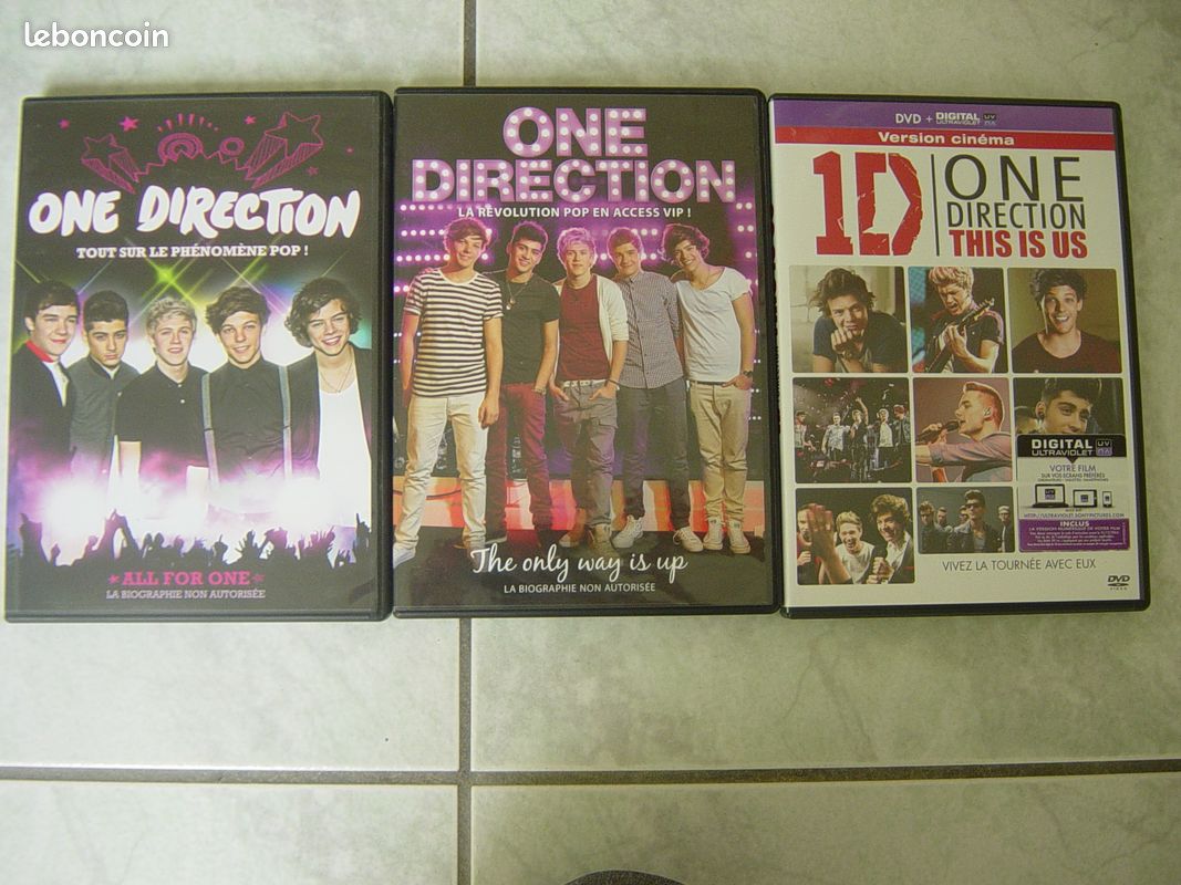 3 DVD One Direction - DVD - Films