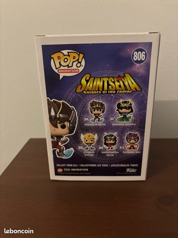 Funko Pop #806 Pegasus Seiya BOITE JAMAIS OUVERTES - Collection