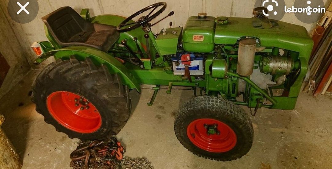 Mini tracteur AGRIA 4800 diésel - Tracteurs