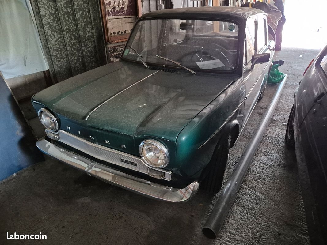 Simca 1000 GL 1967 - Voitures