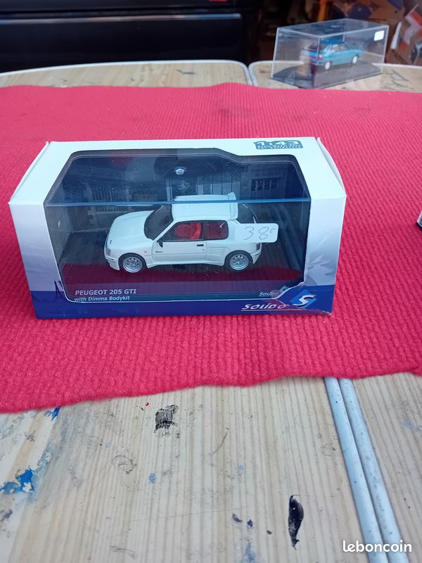 Peugeot 205 gti dimma blanche ech 1,43 - Jeux & Jouets